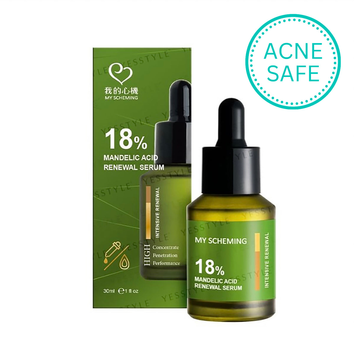 My Scheming - 18% Mandelic Acid Renewal Serum – Love My Rosie Skin