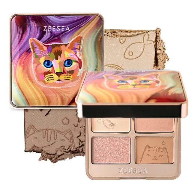 ZEESEA Animal Four Color Eye Shadow – Love My Rosie Skin