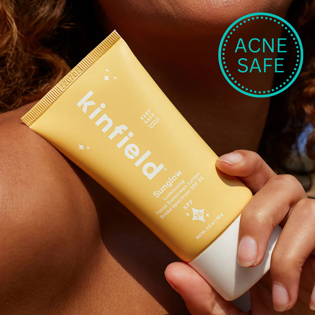 Kinfield Sunglow SPF 35 Luminizing Face Sunscreen – Love My Rosie Skin